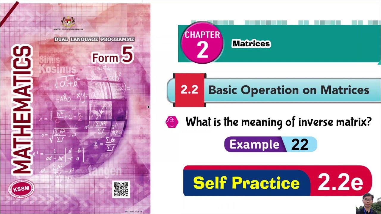 Self Practice 2.2e - Math Form 5 Chapter 2 - YouTube