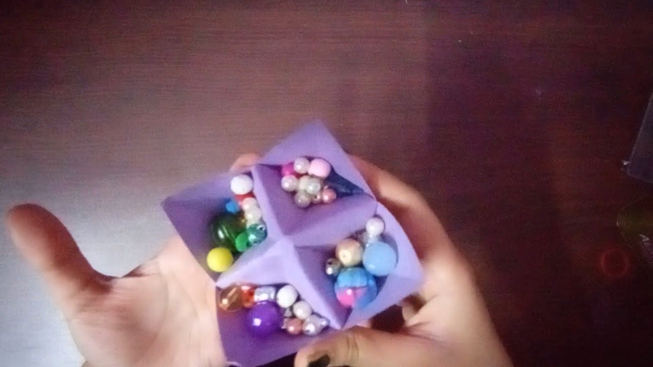 How to make origami candy box || Origami fun gor kids || Easy Candy box ...