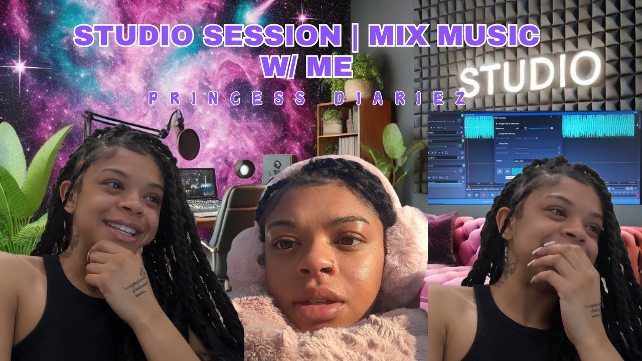 VLOGMAS DAY 14 | FROM COLD STREETS TO HOT BEATS | EDIT MY SONG WITH ME ...