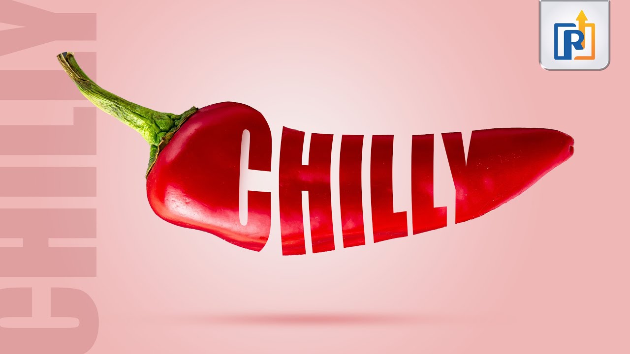 Text Manipulation In Photoshop | How to Put Text in Chilly Shape ...