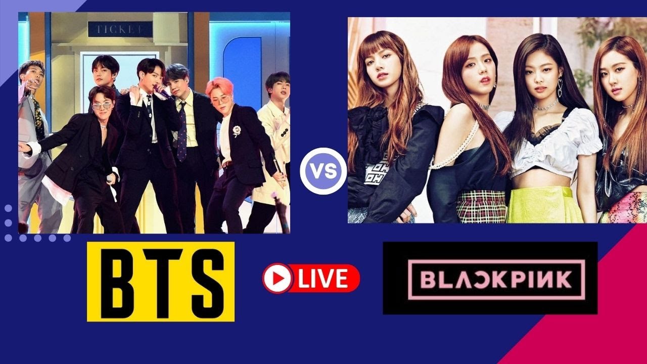 BTS Vs BLACKPINK Comparison |ARMY VS BLINK ♥️. BTS Fandom VS Blackpink ...