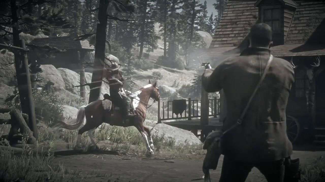 Red Dead Redemption 2 - Strawberry Massacre - YouTube