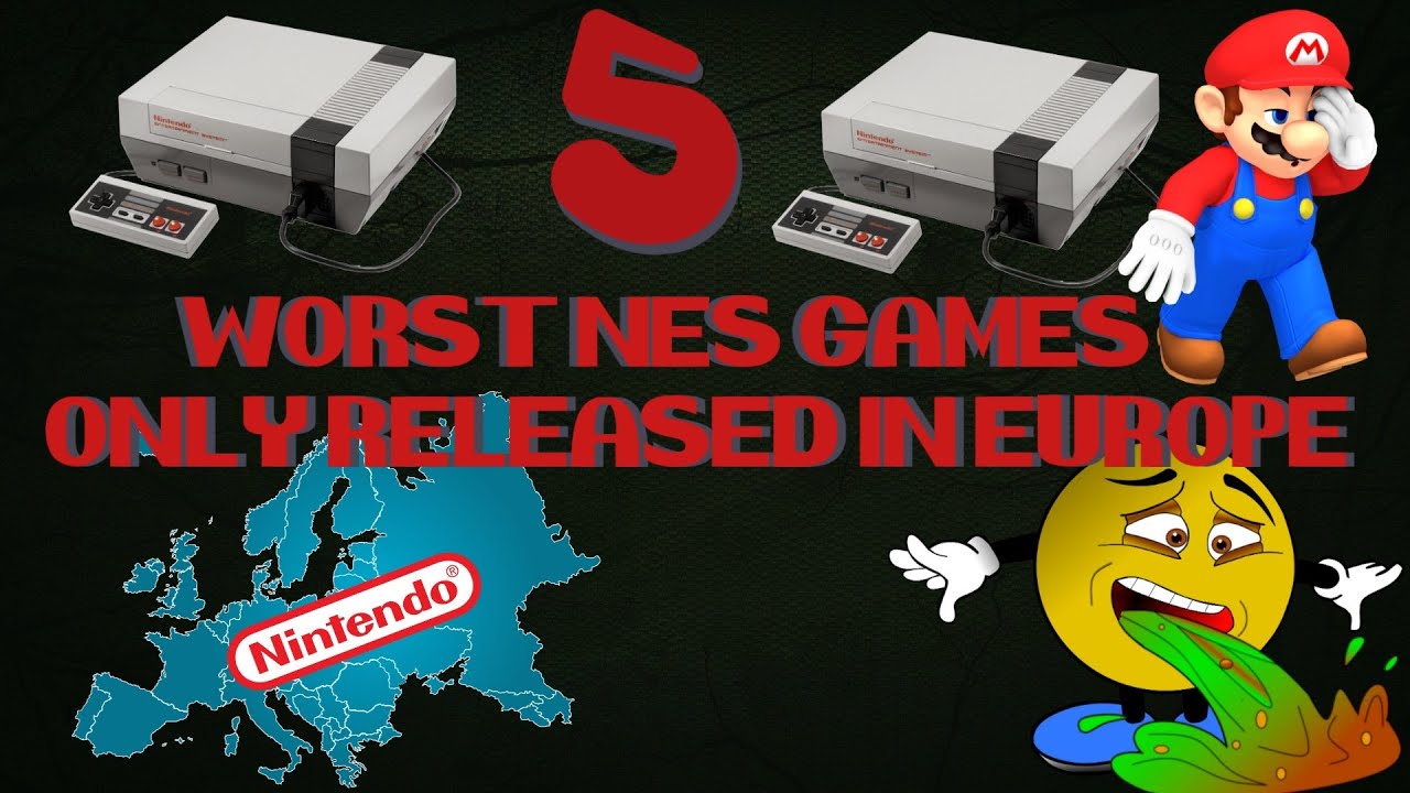 The 5 Worst NES Games Only Released in Europe - YouTube