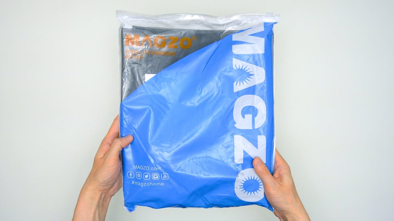 MAGZO Magnetic Screen Door Unboxing - YouTube