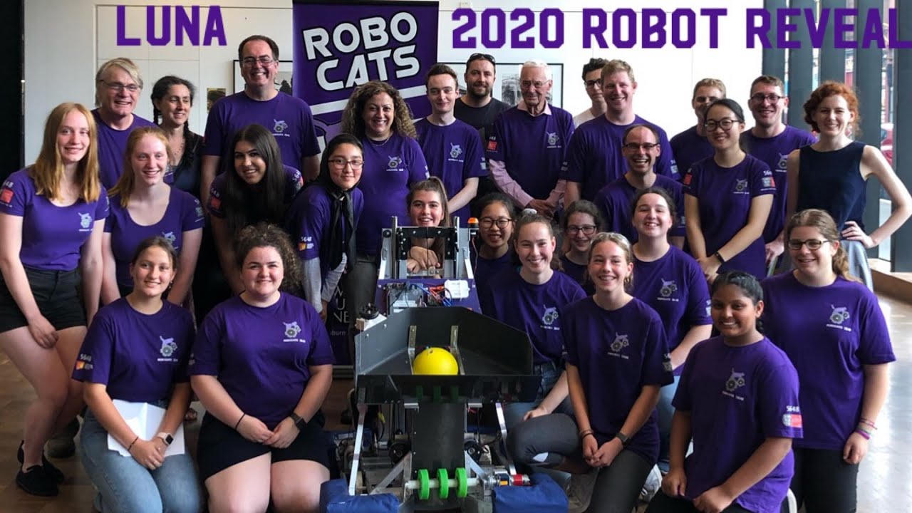 Melbourne RoboCats FRC #5648 Robot Reveal 2020 - YouTube