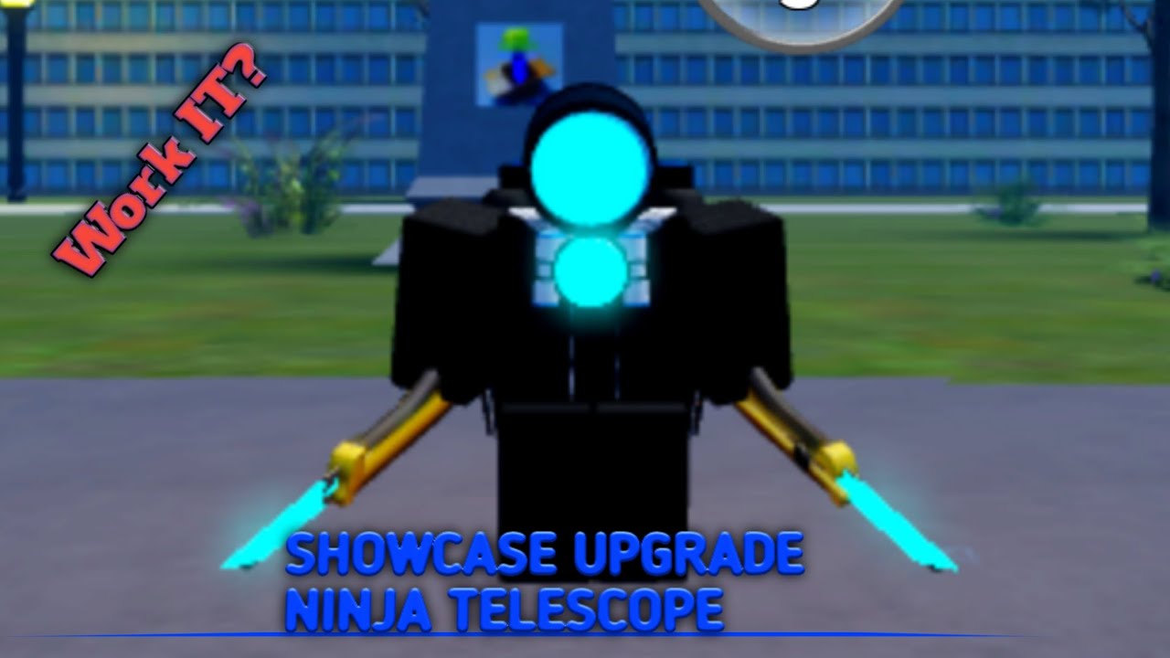 Showcase Upgrade Ninja Telescope In (Super Box Siege Defense) - YouTube