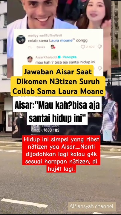 Aisar Khaled bertemu Laura Moane di Malaysia #aisarkhaled #aisarkhaledd #lauramoane #fyp - YouTube
