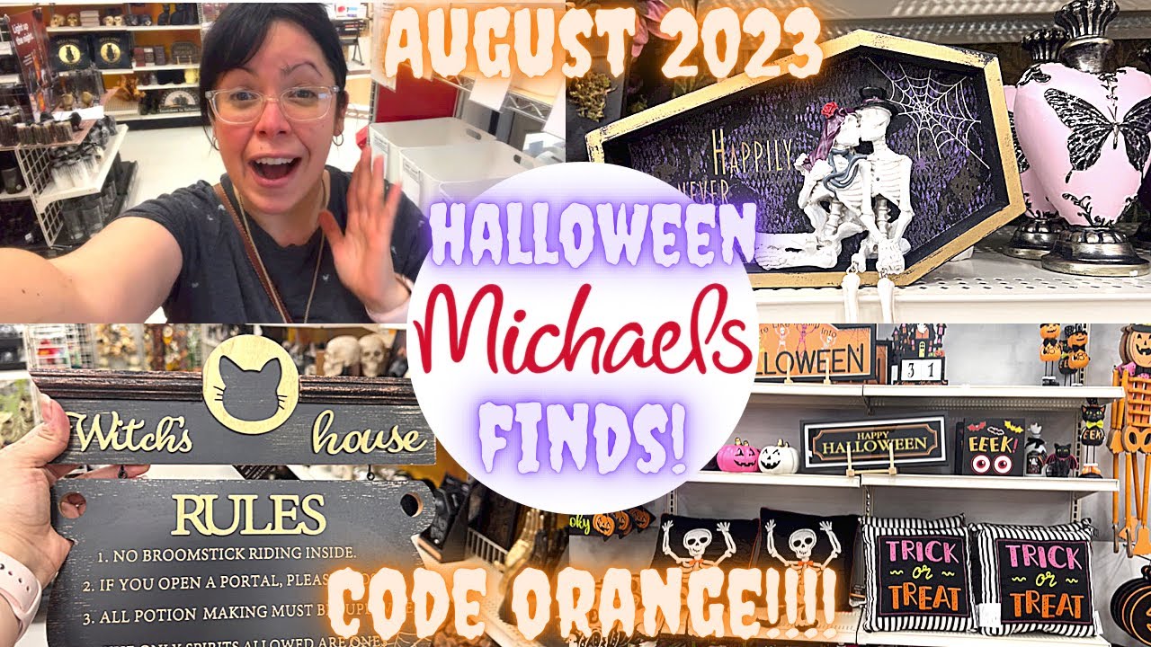 MICHAELS HALLOWEEN DECOR PREVIEW | August 2023🎃 - YouTube