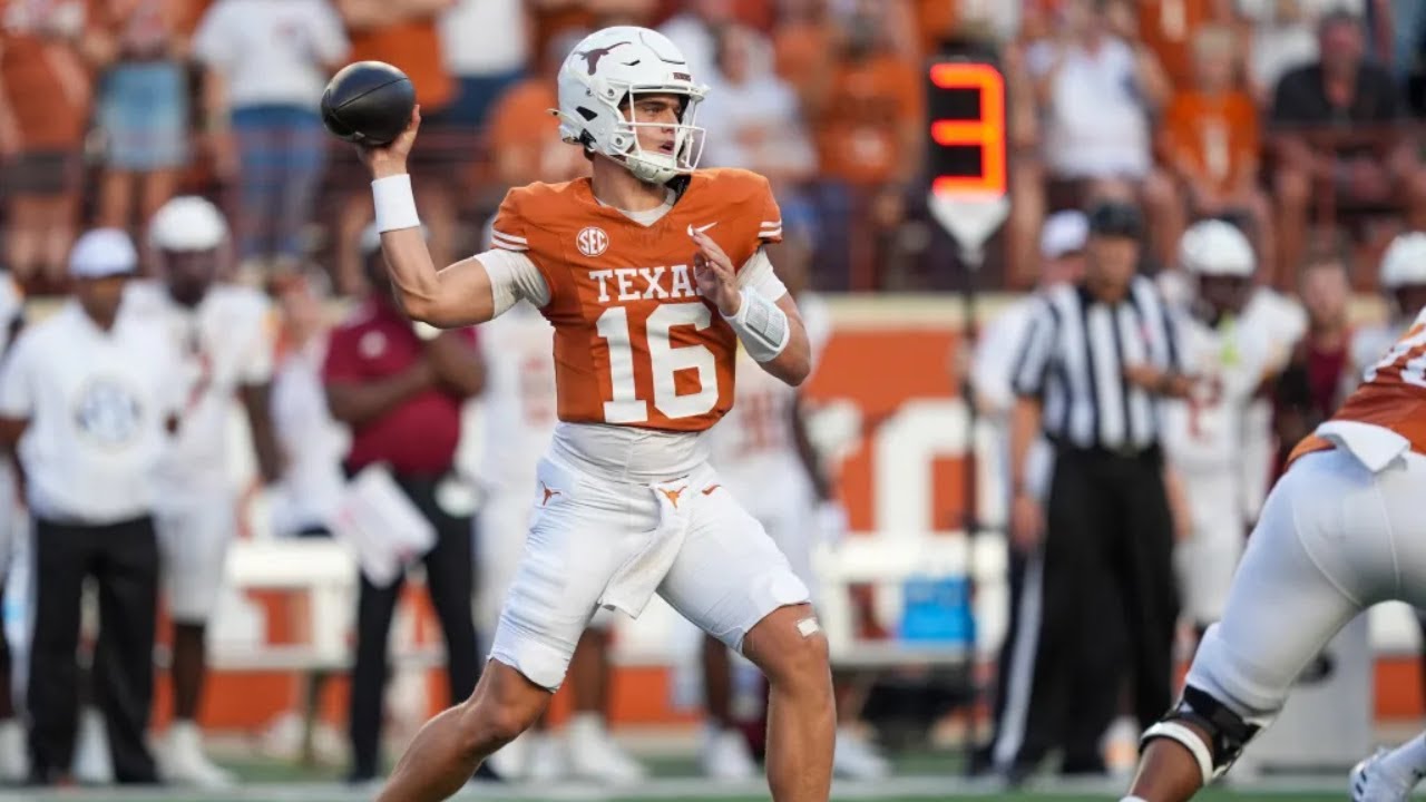 Arch Manning || Texas Longhorns Quarterback || 2024 Freshman (RS ...