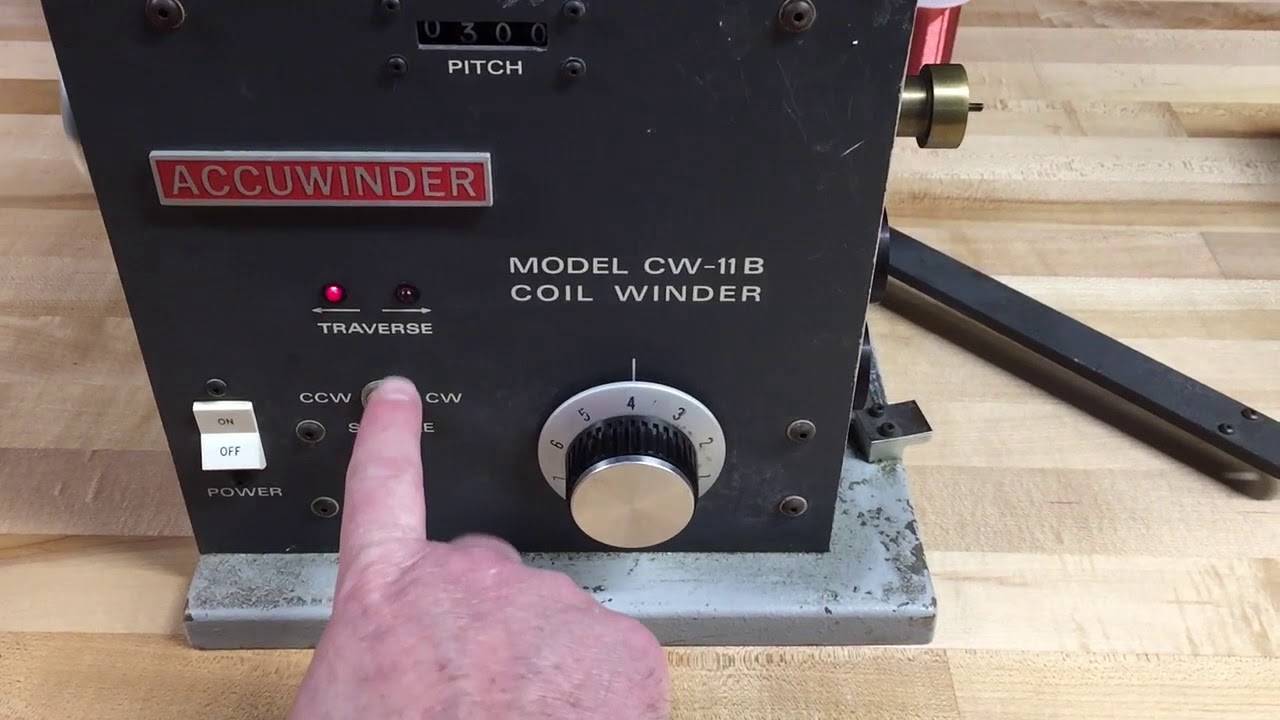Vintage Coil Winding Machine for Guitar Pickups? Accuwinder CW-11B ...