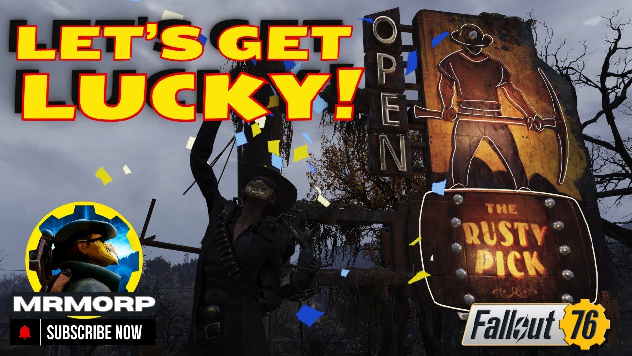 Can we Get Lucky? Legendary Sale at Rusty Pick | Fallout 76 - YouTube