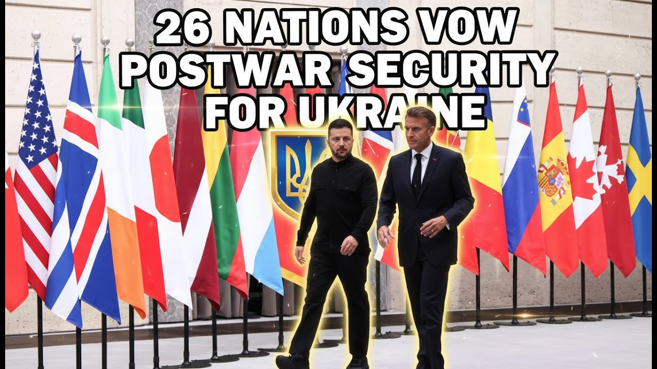 26 Nations Vow to Give Ukraine Postwar Security - YouTube