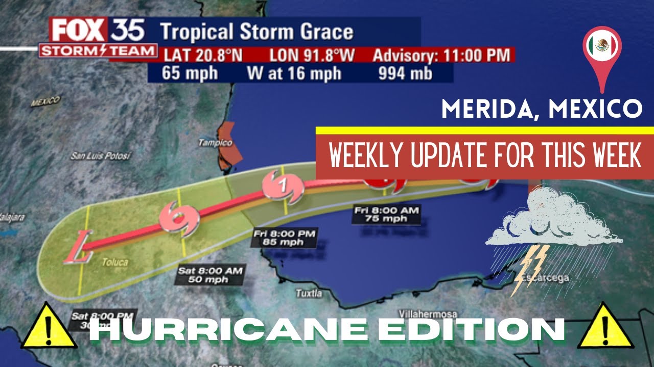 Mexitplans Hurricanes In Mexico Hurricane Graces Impact On Merida