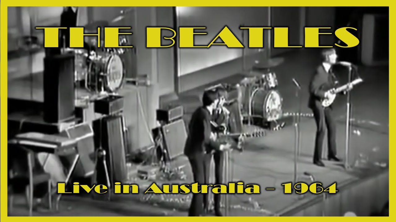 The Beatles - Live in Australia 1964 - YouTube