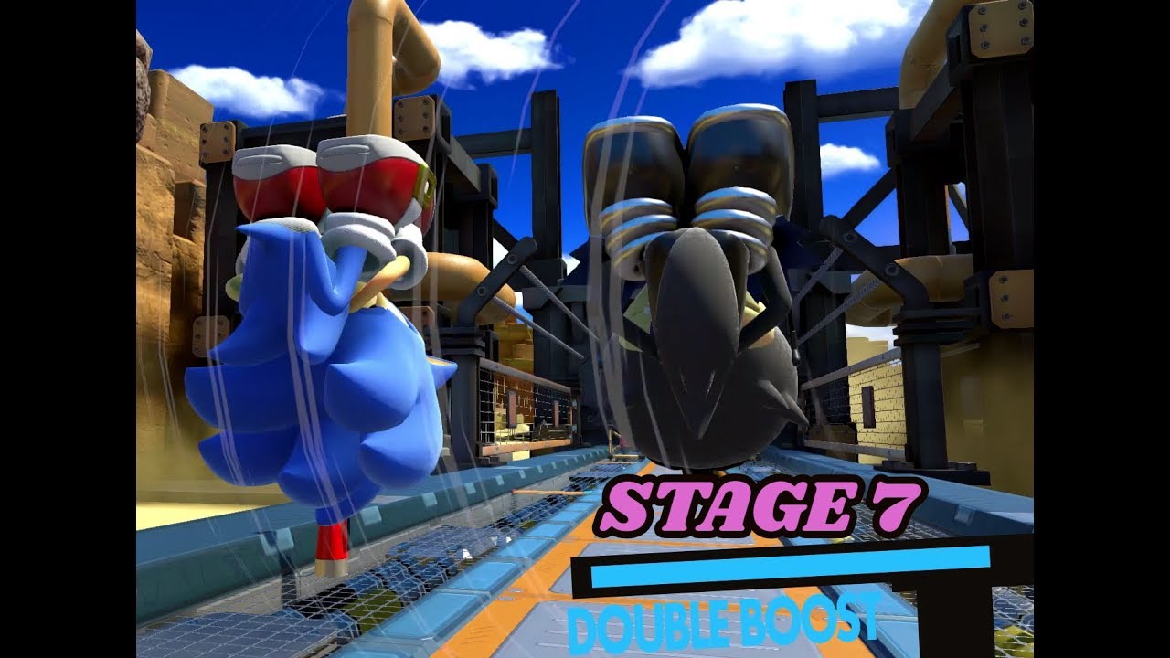 Sonic Forces Stage 7 : Green Hill - Arsenal Pyramid - YouTube