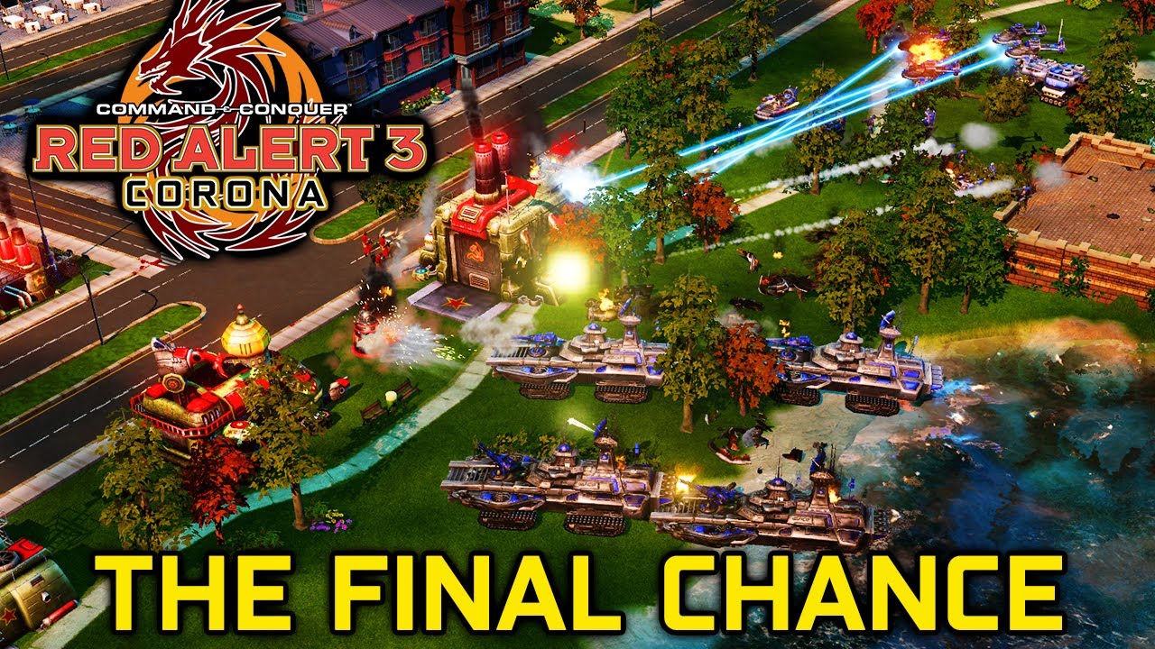 Corona mod - The Final Chance mission | C&C Red Alert 3 - YouTube