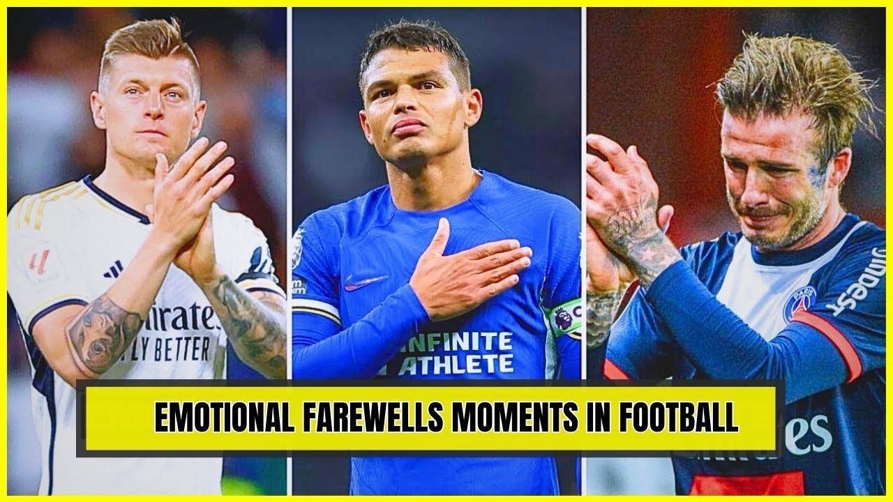 Emotional Farewell Moments in Football” 👇 - YouTube