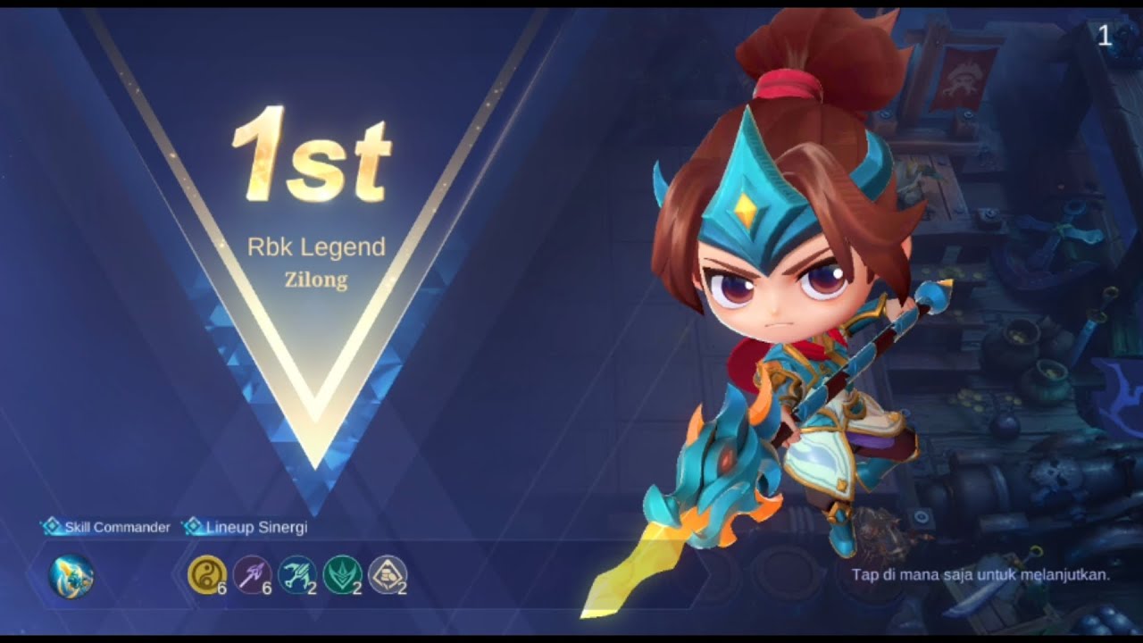 NEW COMMANDER ZILONG - MAGIC CHESS - Mobile Legends Bang-Bang - YouTube