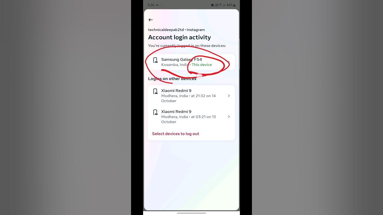 how to check login activity on instagram | how to check login activity on instagram new update ...