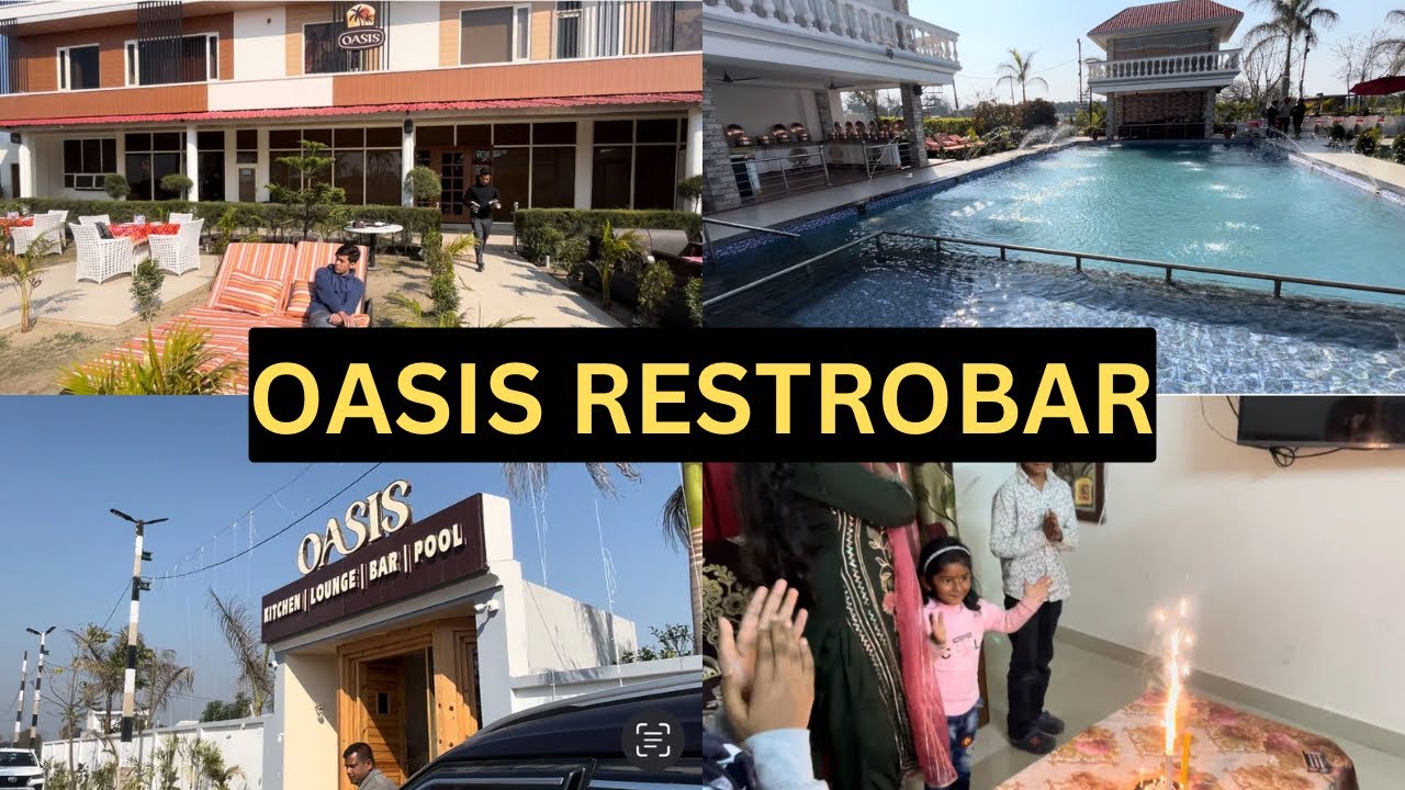 VISITED OASIS RESTROBAR🔥 | MAMIJI'S BIRTHDAY CELEBRATION ️ - YouTube