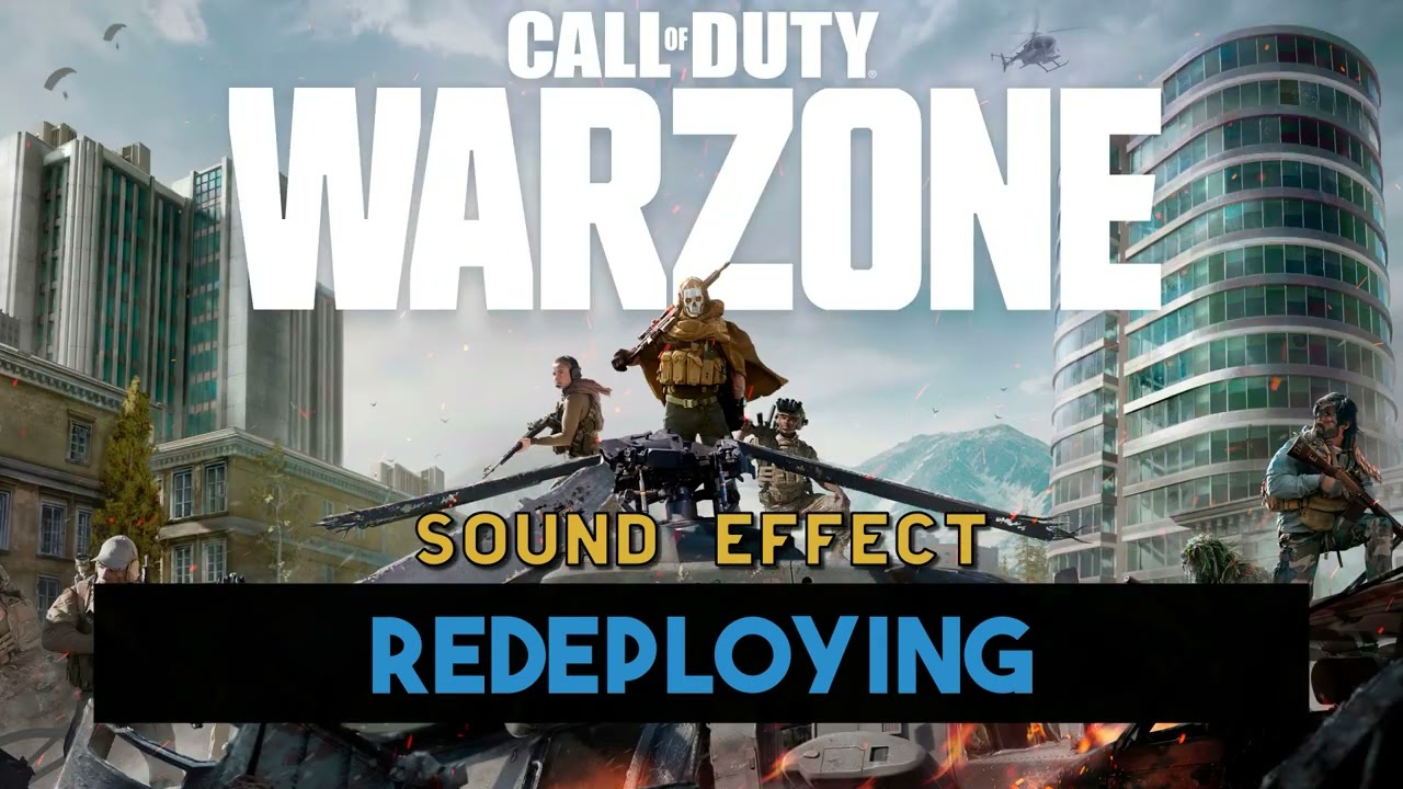Call of Duty: Warzone | Redeploying [Sound Effect] - YouTube