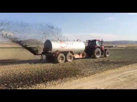 CASE PUMA 160 ve EYS SIVI GÜBRE TANKERİ
