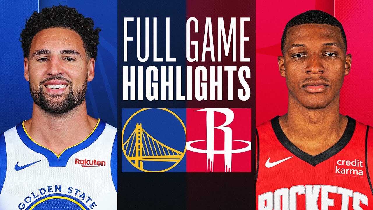 WARRIORS at ROCKETS | FULL GAME HIGHLIGHTS | April 4, 2024 - YouTube