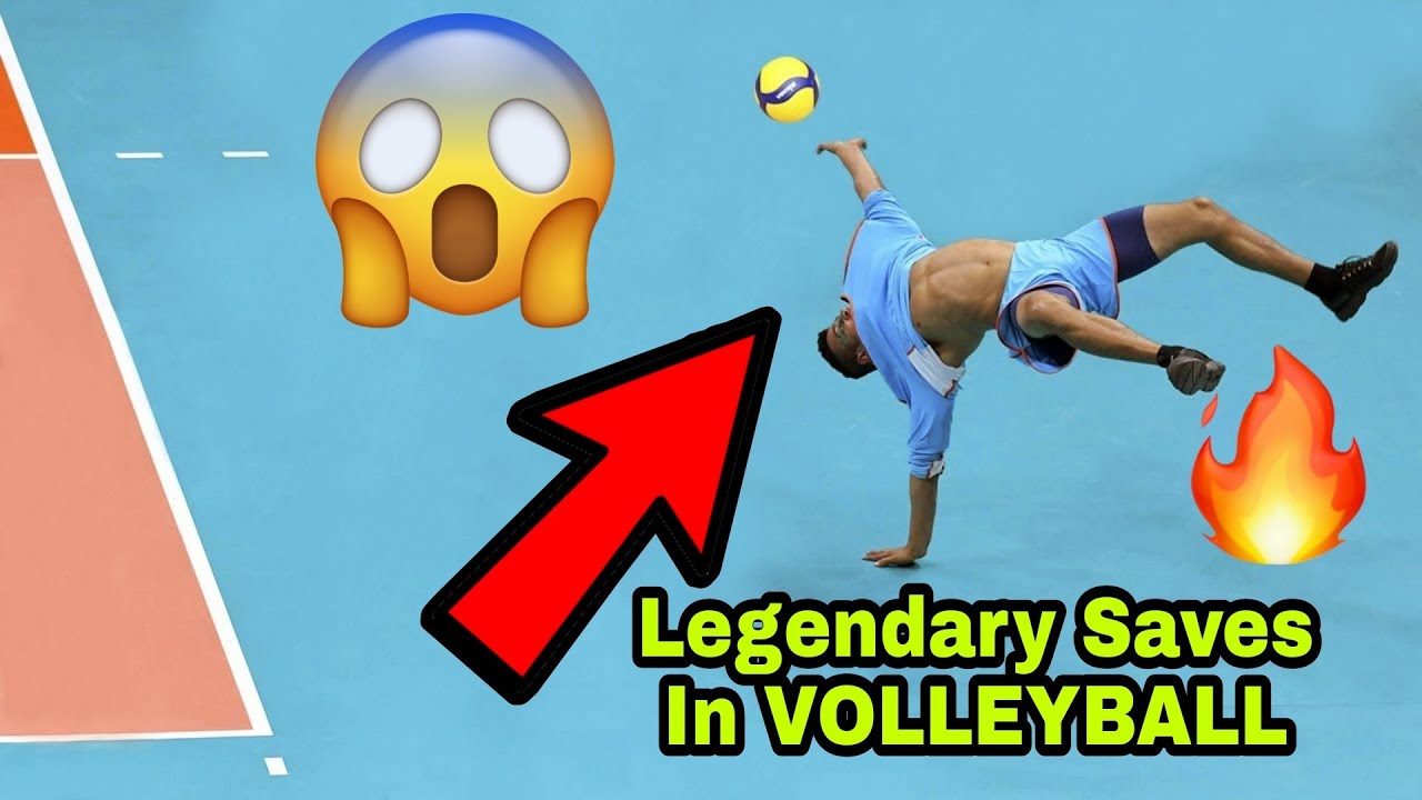 Best *LEGENDARY* Saves In Volleyball 😱🏐 - YouTube