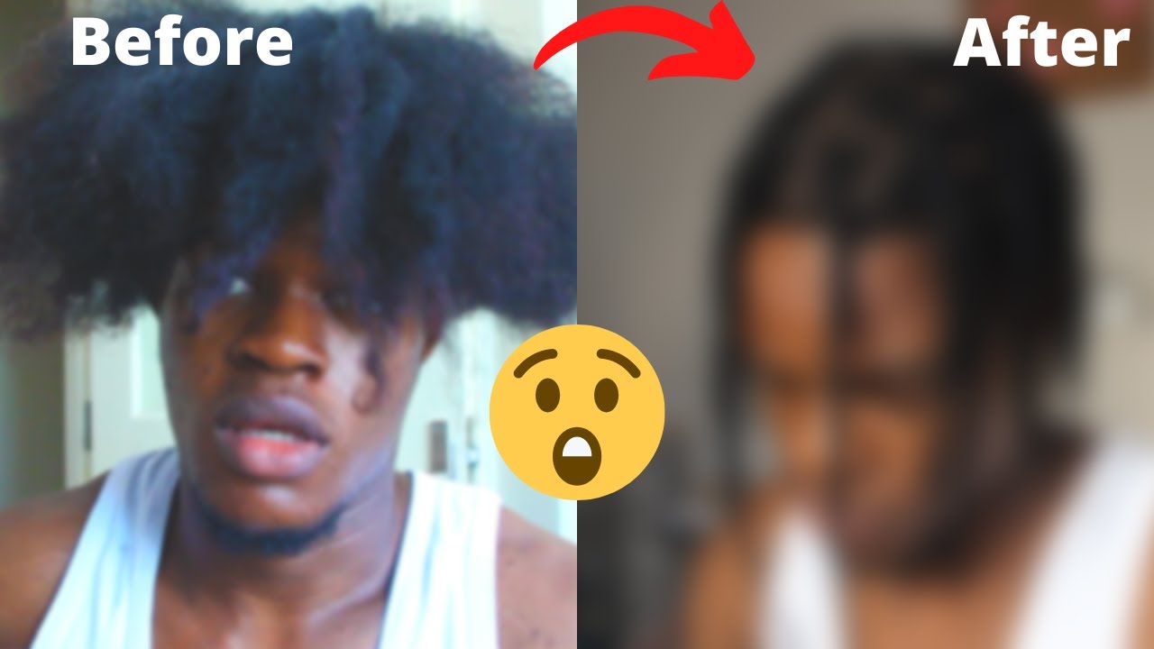 Braids Hair Transformation (black man) - YouTube