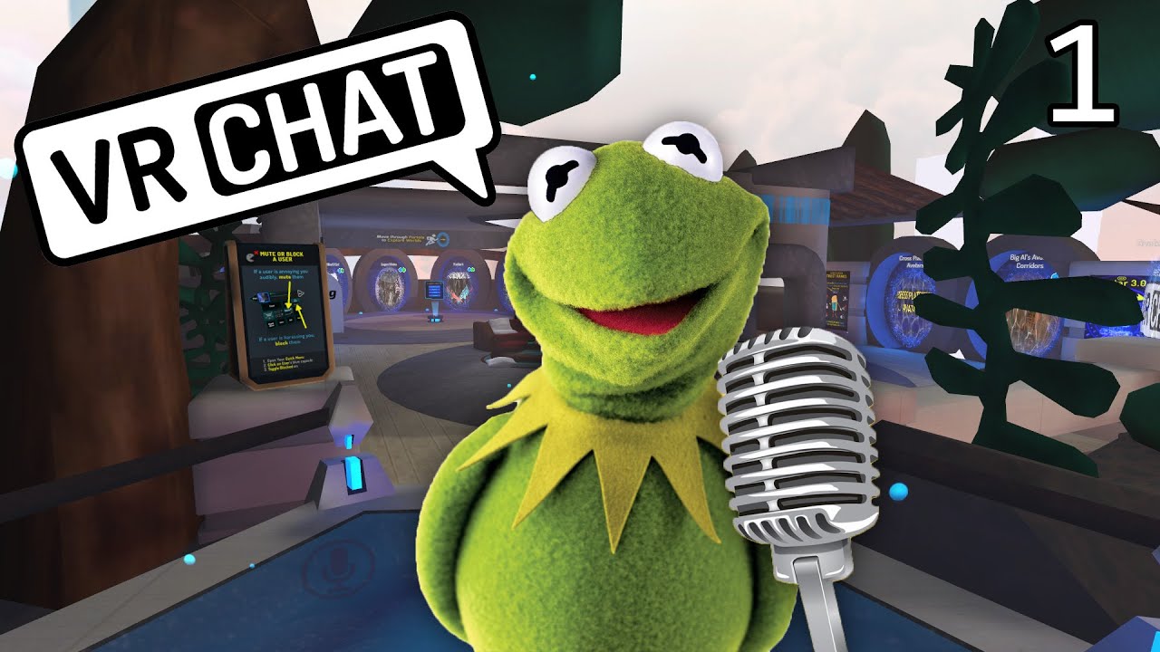 Welcome to VRChat, Kermit! - (Kermit the Frog Voice Trolling) - YouTube