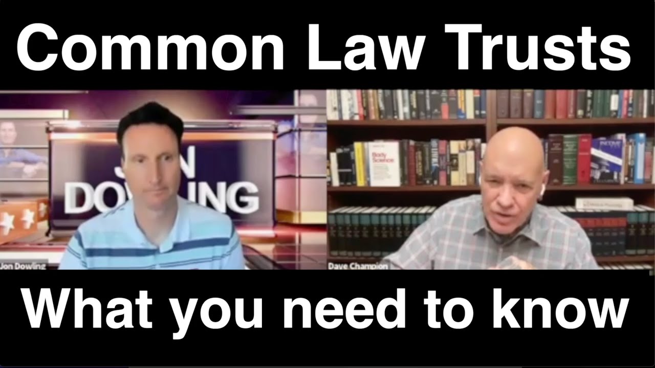COMMON LAW TRUSTS - What You NEED to know! - YouTube