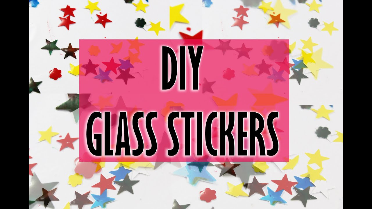 DIY Glass Stickers #OFT2D - YouTube
