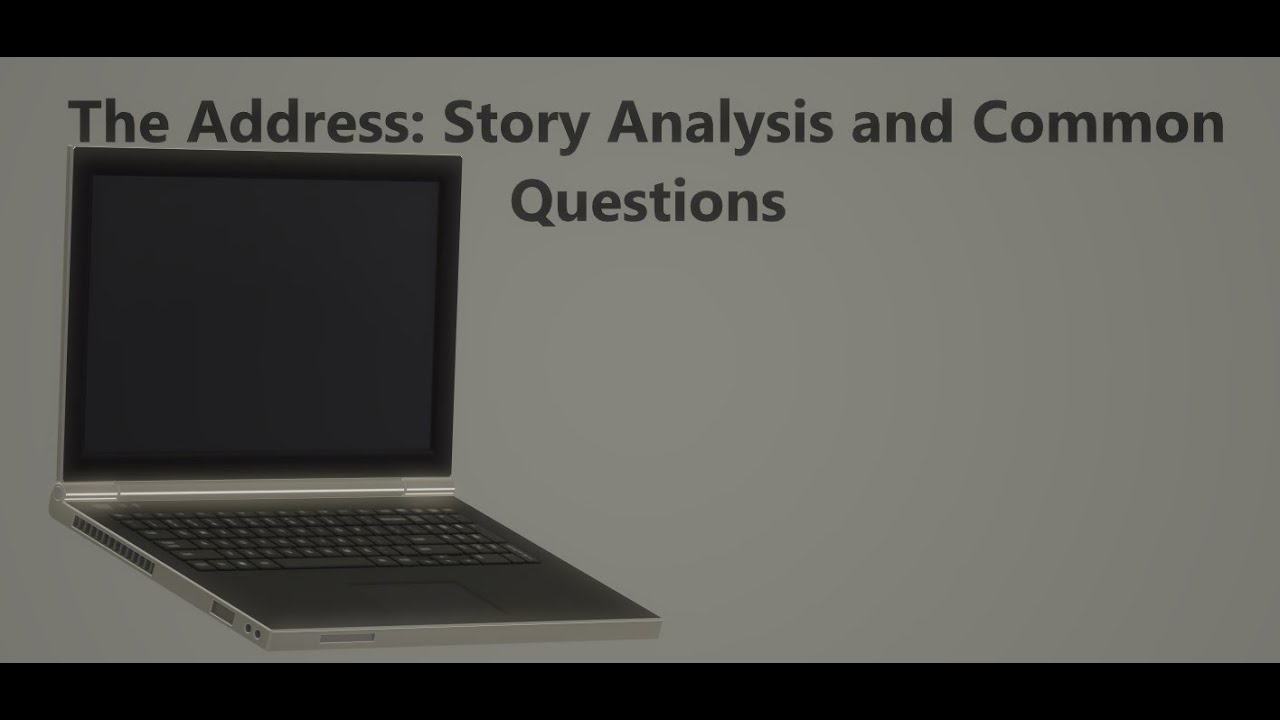 The Address|Summary|Common Questions - YouTube