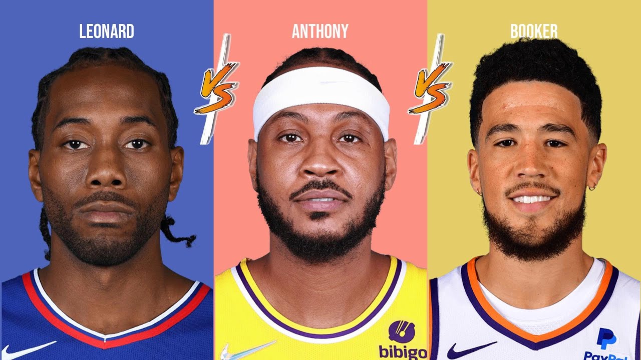 Comparison: Leonard vs Anthony vs Booker - YouTube