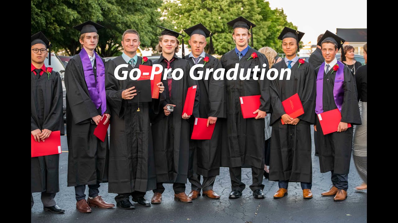 I WORE MY GO PRO TO GRADUATION?!? - YouTube