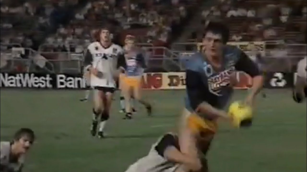 Norths Devils v Souths Magpies, 1986 Winfield State League @ Lang Park ...