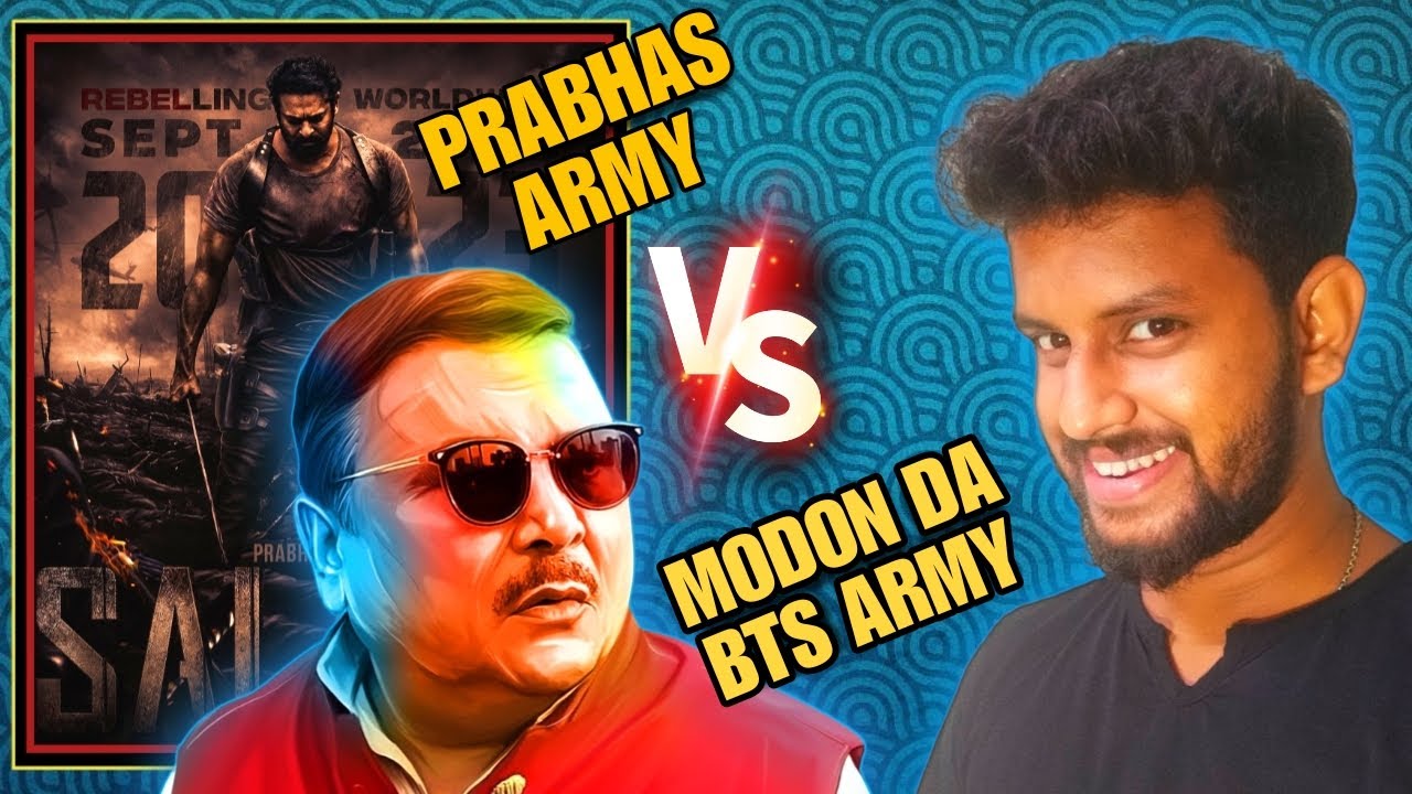Prabhas Army VS Modon Da BTS Army 🥴 SALAAR TEASER REACTION | KGF ...