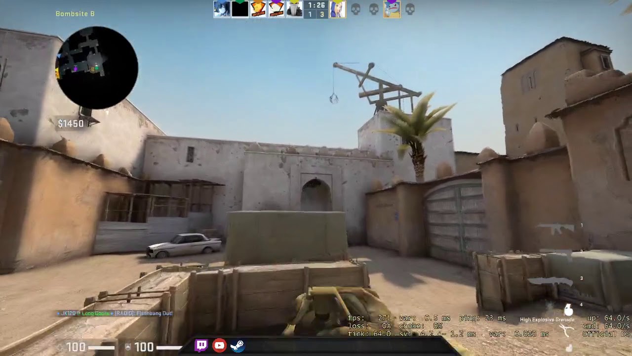 Worst Timing - CSGO Comp Full Game #173 - YouTube