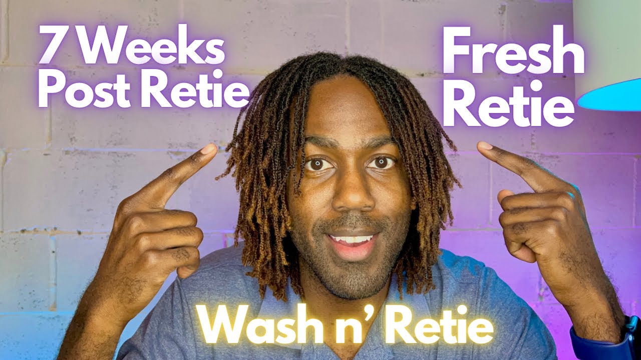 20 MONTH RETIE ON DIY MICROLOCS | BEFORE AND AFTER | Freshly Washed ...