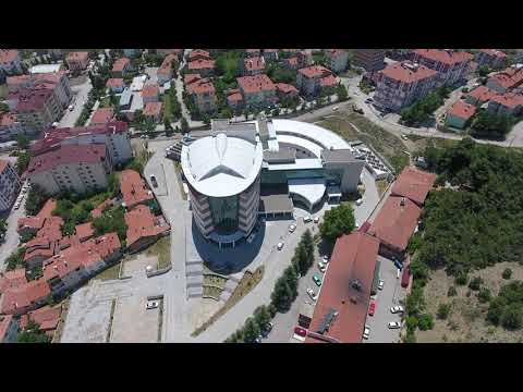 İskilip Atıf Hoca Devlet Hastanesi kuş bakışı