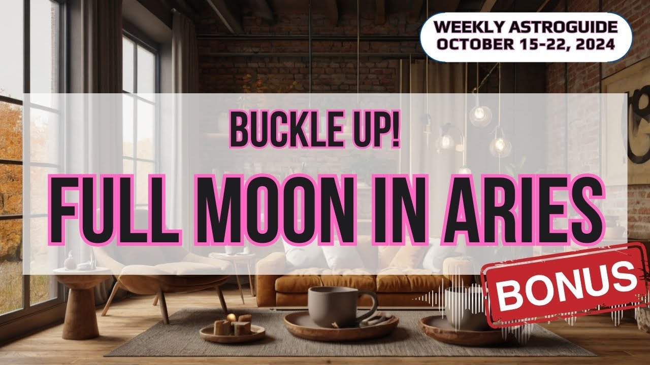 Aries Full Moon Energy is Intense. Supermoon On October 17th 2024 ...