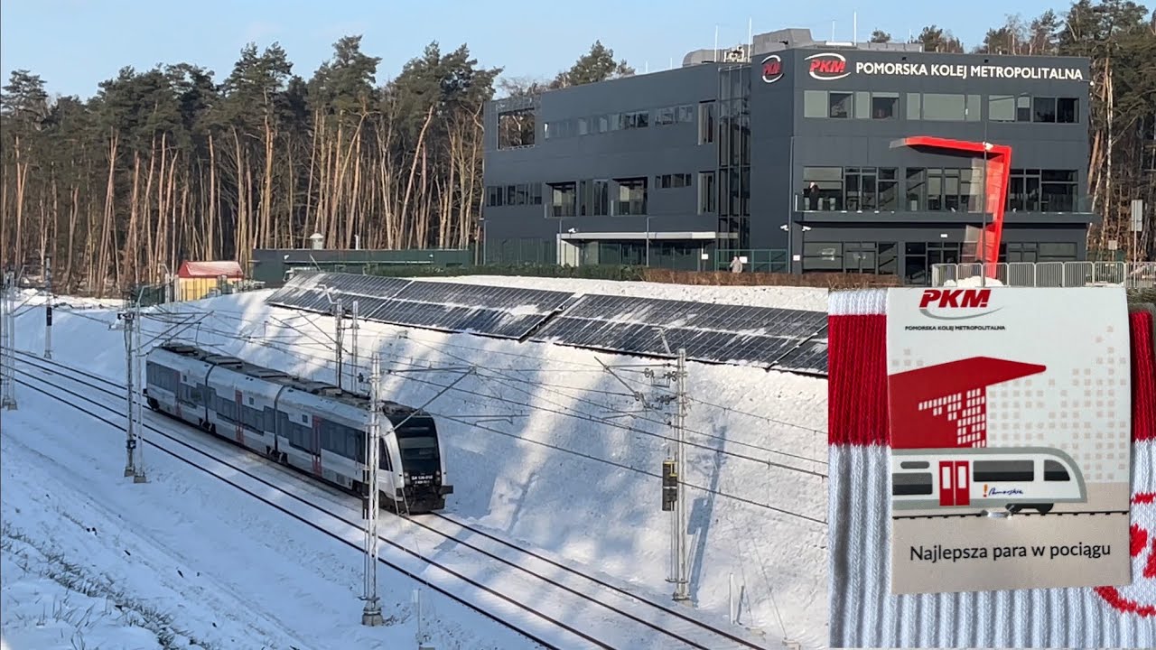 Gdańsk Matarnia pociąg R96313 Wrzeszcz-Gdynia Pesa SA136-015 POLREGIO ...
