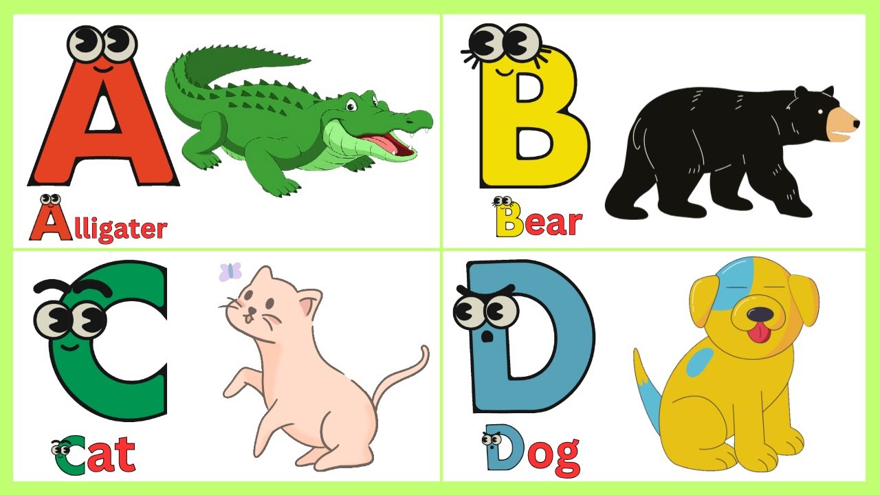 ABC Alphabet Animals | Learn ABC Alphabet with Animals for Kids - YouTube