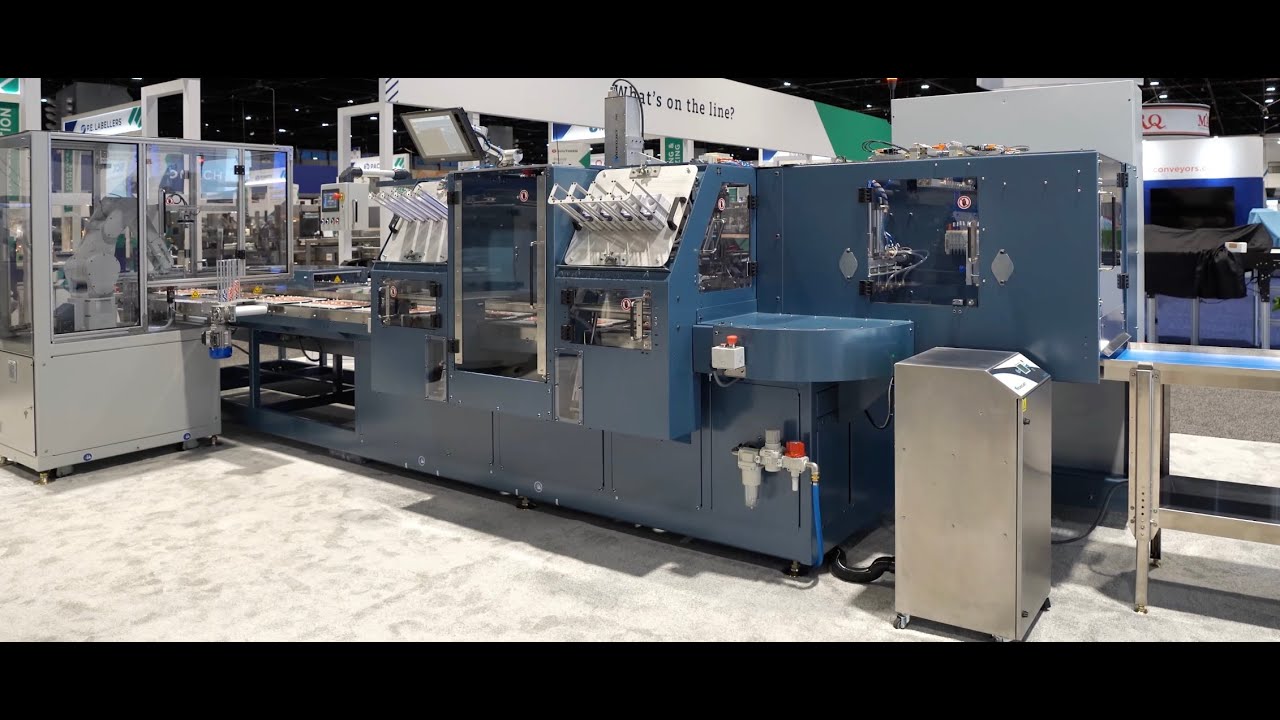 Fully Automatic Blister Packaging Machine with Robotic Product Infeed ...