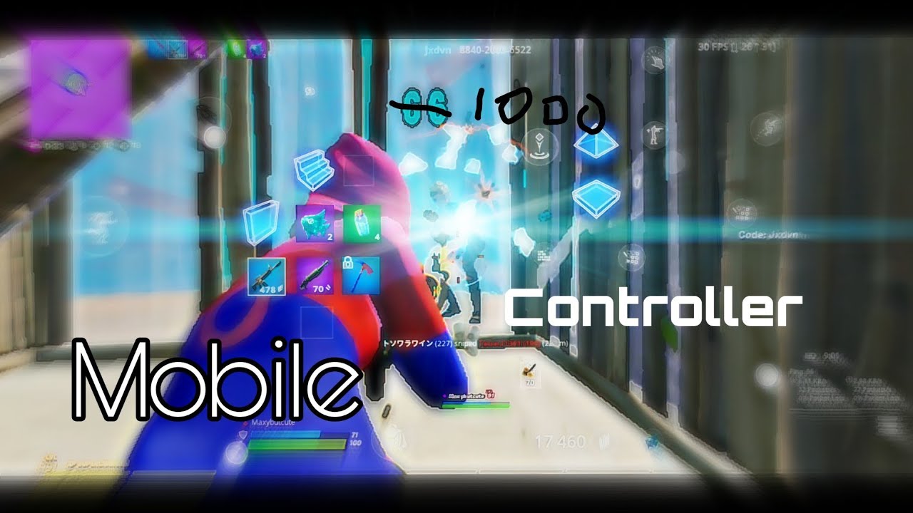 fortnite mobile montage(against controller players) - YouTube