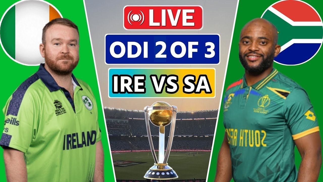 South Africa vs Ireland, 2nd ODI at Abu Dhabi, IRE vs SA, Oct 04 2024 ...
