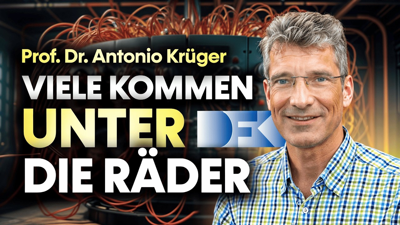 Prof. Dr. Antonio Krüger: Zukunft der KI, Arbeitslosigkeit, KI-Jobs, KI ...