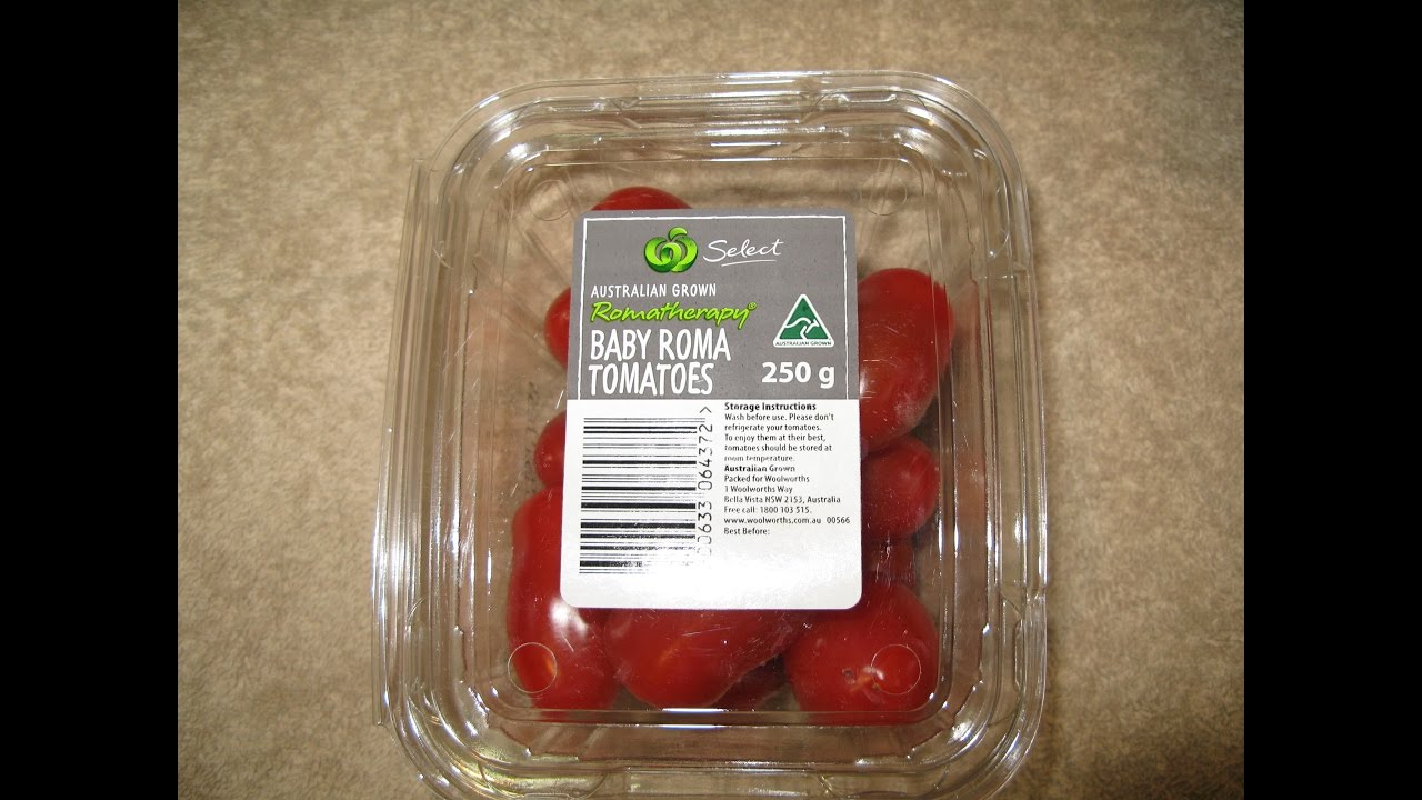 BABY ROMA TOMATOES - YouTube