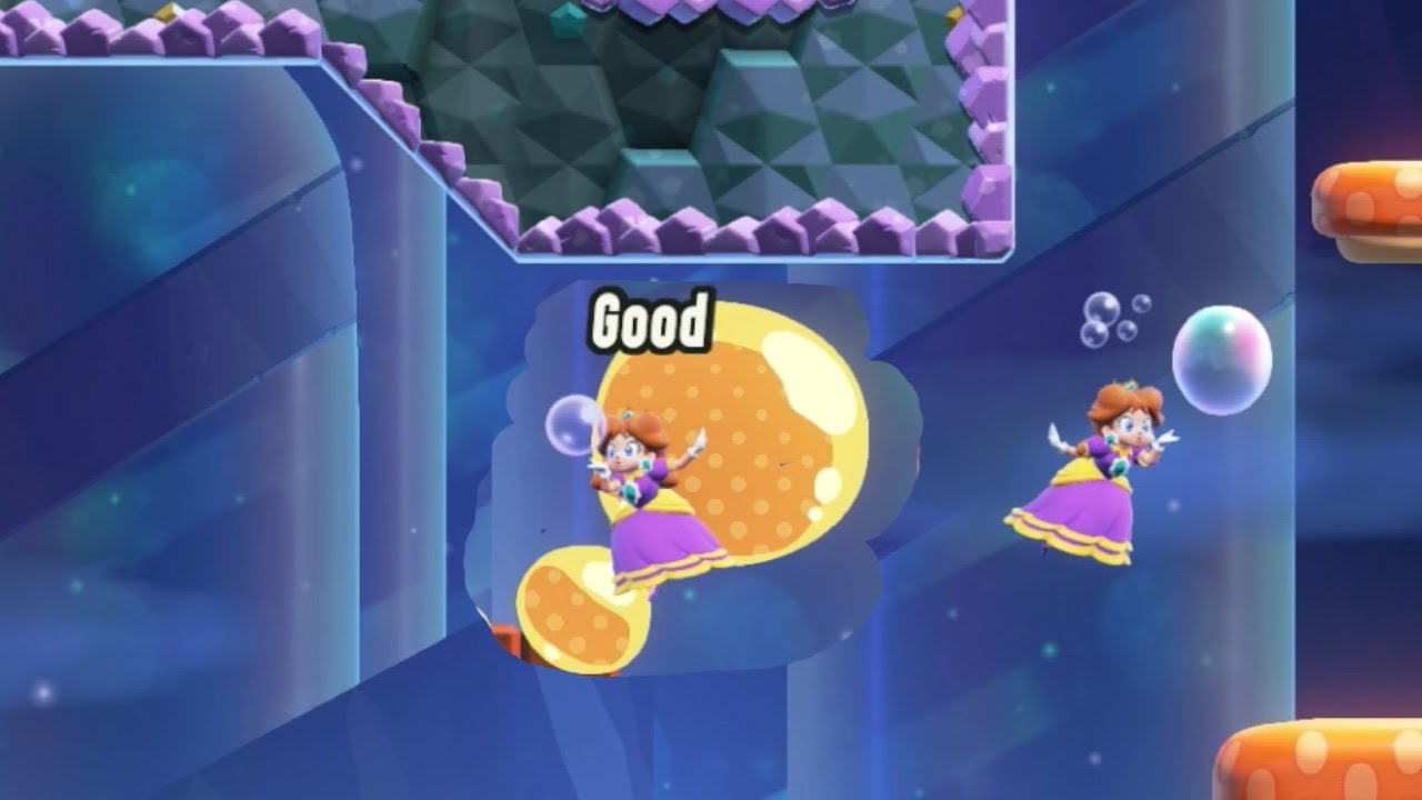 Super Mario Bros Wonder: Bubble Blowing Daisies - YouTube