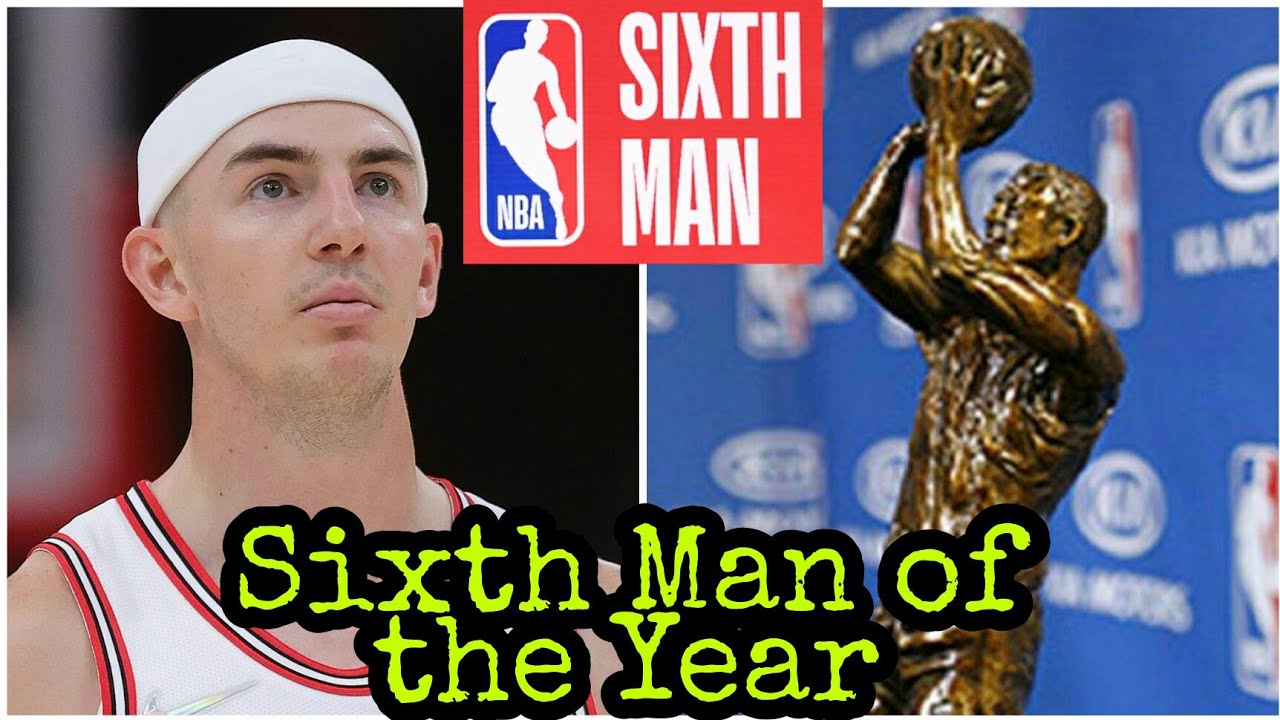 Alex Caruso wins Sixth Man of the Year Award! NBA Chicago Bulls 6th Man ...